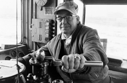 Railroad Fireman Posing Photo New York Editorial Stock Photo - Stock ...