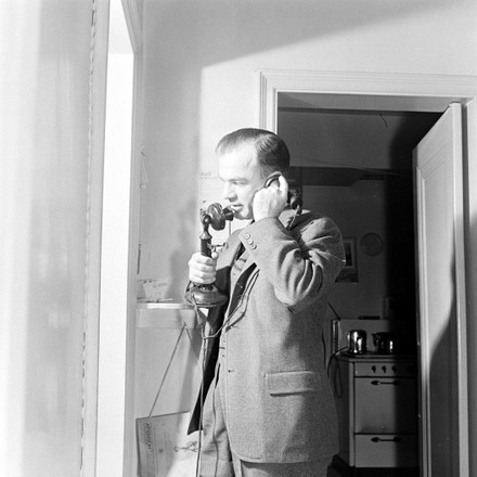 Senator James William Fulbright Calling On Editorial Stock Photo ...