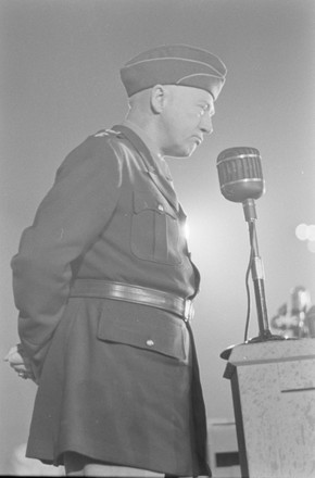 General George Smith Patton Delivering Speech Editorial Stock Photo ...