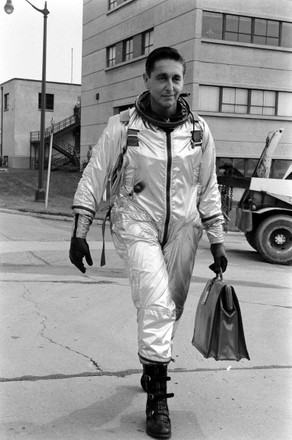 Naval Officer Pilot Albert Scott Crossfield Editorial Stock Photo ...