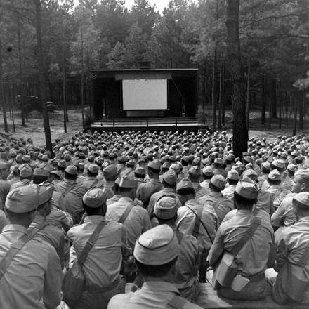 Armies Sitting Front Stage During Filming Editorial Stock Photo - Stock ...