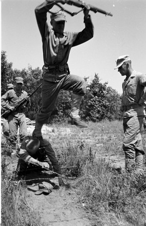 Marines Carrying Buckets Boot Camp On Editorial Stock Photo - Stock ...