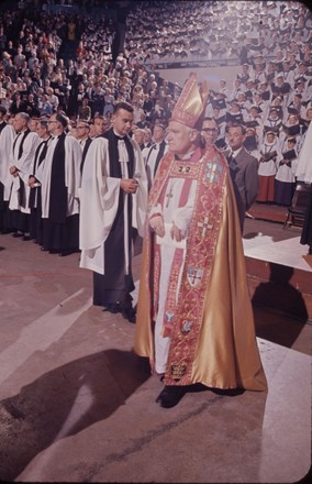 Archbishop Canterbury Arthur Michael Ramsey Full Editorial Stock Photo ...