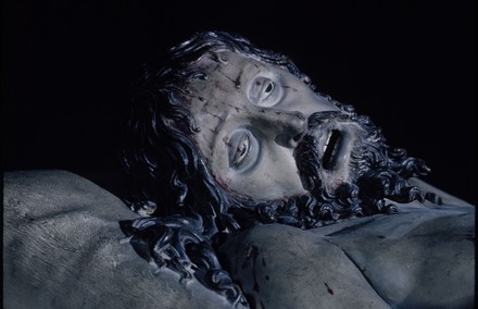 Polychromatic Sculpture Body Jesus Christ Valladolid Editorial Stock ...