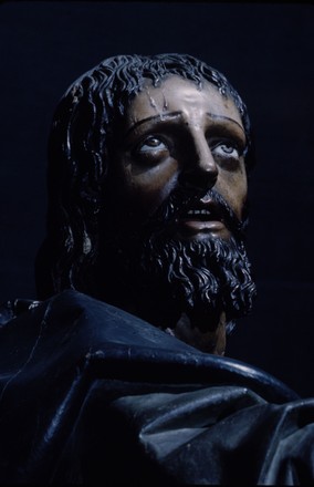 Polychromatic Sculpture Body Jesus Christ Valladolid Editorial Stock ...