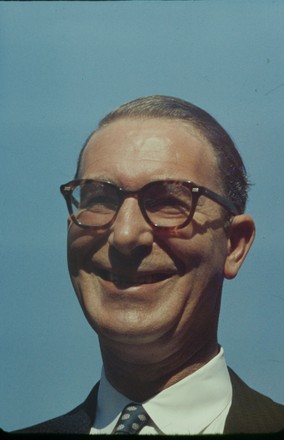 Estes Kefauver During Campaign Richard Nixon Editorial Stock Photo ...