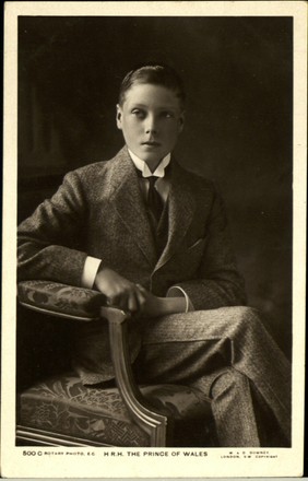 Portrait Edward Viii England United Kingdom Editorial Stock Photo ...