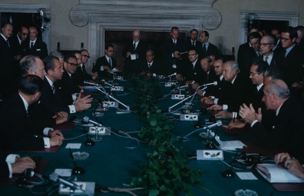 President Richard Nixon Secretary William Pierce Editorial Stock Photo ...