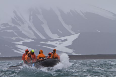 Staff Lindblad Expedition Ship National Geographic Editorial Stock ...
