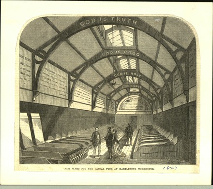 People Standing Inside Marylebone Workhouse United Editorial Stock ...