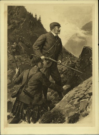 Edward Vii Hunting Windsor Great Park Editorial Stock Photo - Stock ...