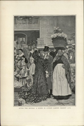 Illustration Woman Selling Flowers London England Editorial Stock Photo ...
