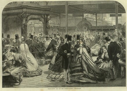Crowds During Great London Exposition London Editorial Stock Photo ...