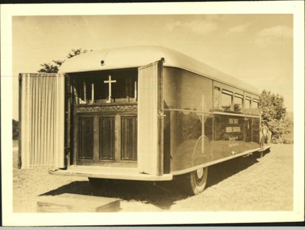 Traveling Church Bus Open Door United Editorial Stock Photo - Stock ...