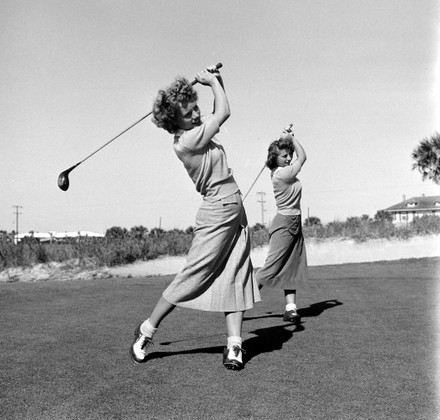 Marlene Alice Bauer Playing Golf United Editorial Stock Photo - Stock ...