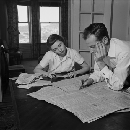 Husband Wife Working Together Balance Family Editorial Stock Photo ...