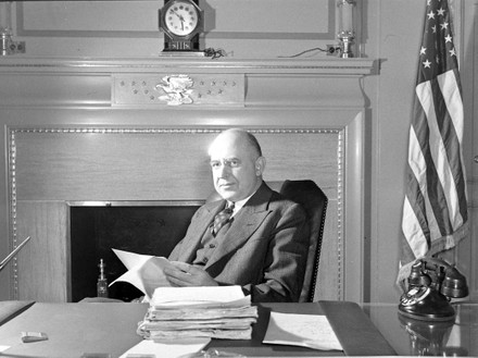 Stanley Forman Reed Sitting His Office Editorial Stock Photo - Stock ...