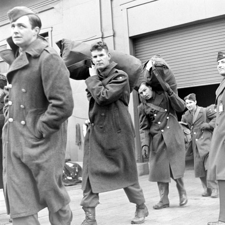 American Soldiers Returning After Being Deploy Editorial Stock Photo ...
