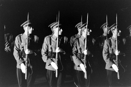 Soldiers Doing Their Formation 1961 Belgrade Editorial Stock Photo ...