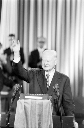 President Herbert Hoover Raising His Hand Editorial Stock Photo - Stock ...