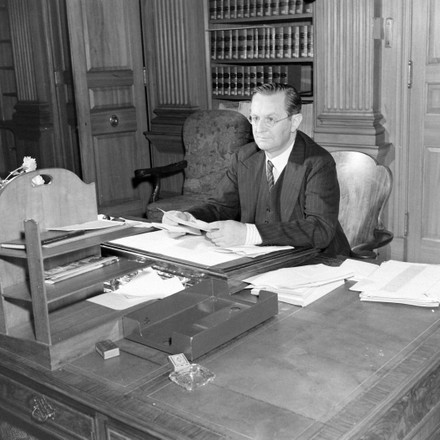Philip Kerr Standing Inside Office Washington Editorial Stock Photo ...
