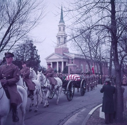 Soldiers General Walton Harris Walkers Funeral Editorial Stock Photo ...
