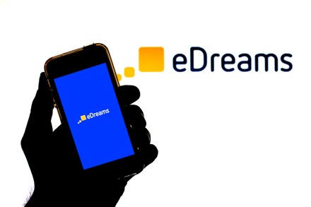 This Photo Illustration Edreams App Seen Editorial Stock Photo - Stock ...