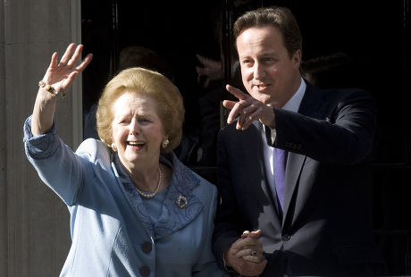 Margaret Thatcher David Cameron Editorial Stock Photo - Stock Image ...