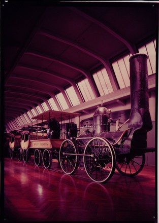 Photo Dewitt Clinton Locomotive Inside Building Editorial Stock Photo ...