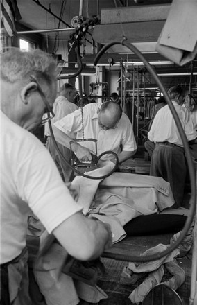 Men Working Eagle Clothing Factory United Editorial Stock Photo - Stock ...