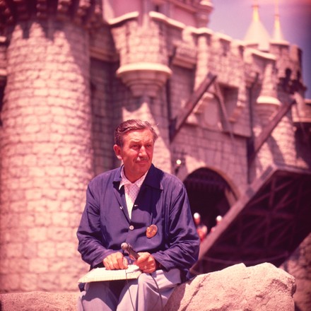 Entrepreneur Walter Elias Disney Sitting Kids Editorial Stock Photo ...