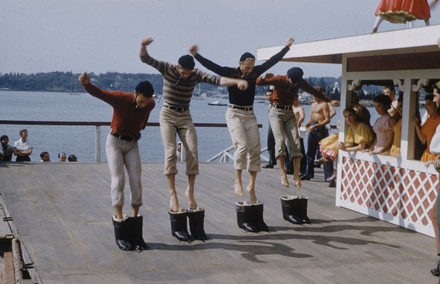 Men Film Carousel Maine 1956 Editorial Stock Photo - Stock Image ...