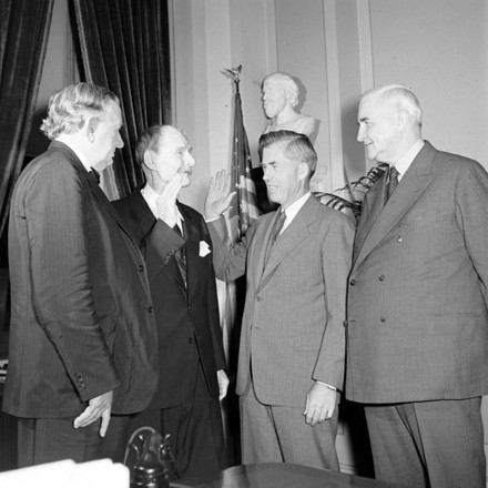 Senator Andrew Jackson Houston Swearing Temporarily Editorial Stock ...