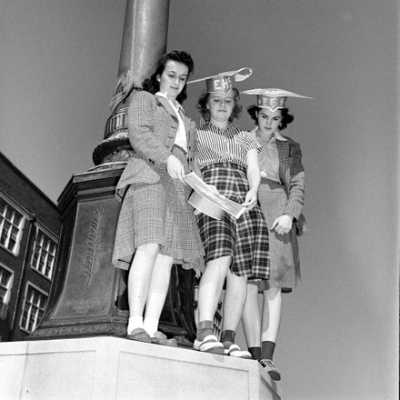 High School Students During Their Graduation Editorial Stock Photo ...