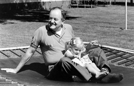 Vice President Hubert Horatio Humphrey Sitting Editorial Stock Photo ...