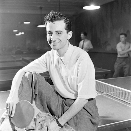 Richard Miles Playing Table Tennis 1947 Editorial Stock Photo - Stock ...