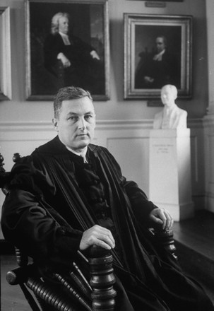Nathan Pusey Sitting On Chair During Editorial Stock Photo - Stock ...