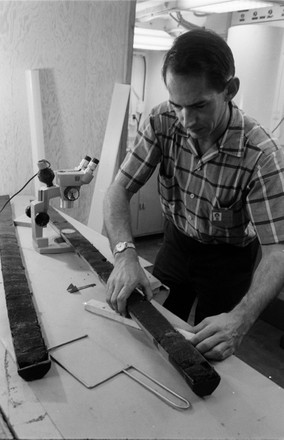 Man Working Project Mohole California March Editorial Stock Photo ...