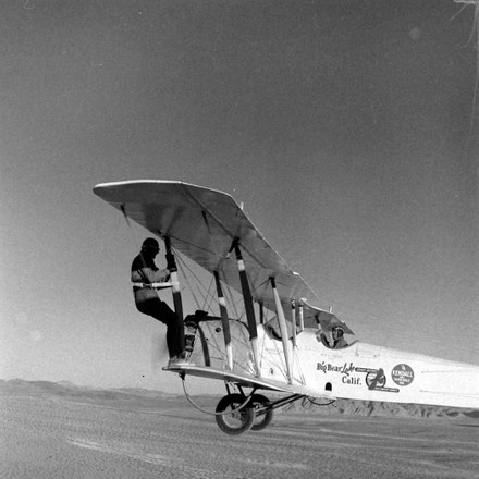 Frances Kari Standing On Wing Aircraft Editorial Stock Photo - Stock ...