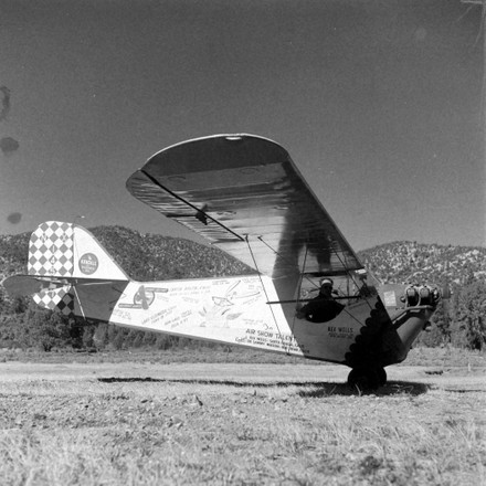 Sammy Mason Riding Aircraft During California Editorial Stock Photo ...
