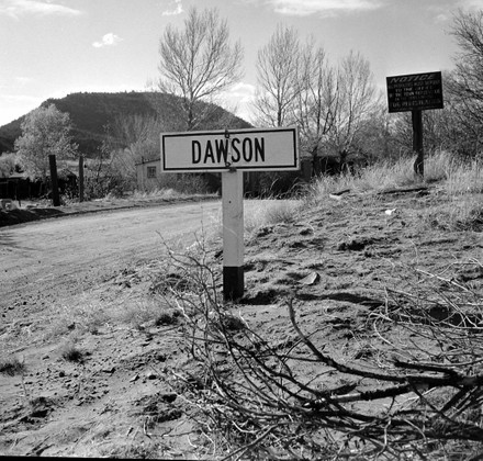 Dawson Signage Lucrative Coal Mining Ghost Editorial Stock Photo ...