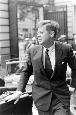 President John Fitzgerald Kennedys State Visit Editorial Stock Photo ...