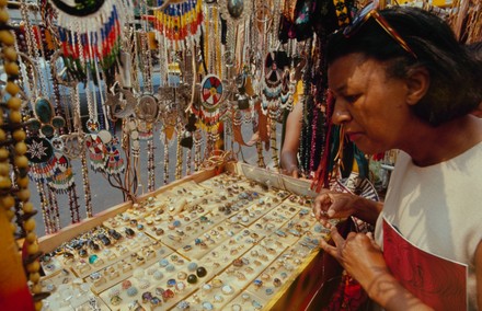 Hippies Selling Crafts On Street New Editorial Stock Photo - Stock ...