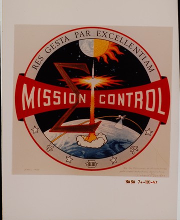 Logo Mission Control Center Apollo 11 Editorial Stock Photo - Stock ...