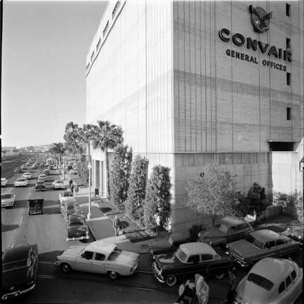 Exterior View Convair Consolidated Plant San Editorial Stock Photo ...