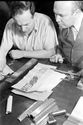 Worker Jewish Daily Forward Office Works Editorial Stock Photo - Stock ...