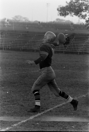 George Welsh Playing Football Field During Editorial Stock Photo ...