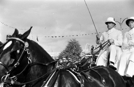 Men Riding Horses During Conference Dwight Editorial Stock Photo ...