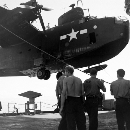 Patrol Bombing Squadron Members Philippines 1944 Editorial Stock Photo ...