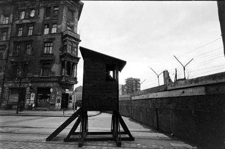 Outpost On Berlin Wall Germany December Editorial Stock Photo - Stock ...